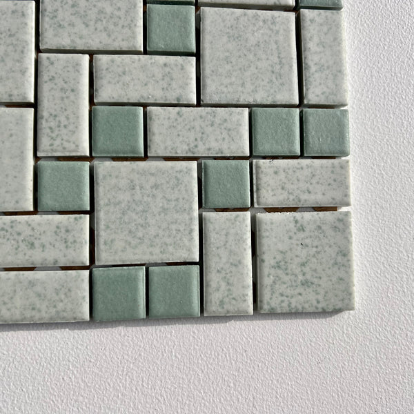 Vintage Porcelain Japanese Mosaic 1960s Floor Tile, 20 Sq Ft Lot - 20 ...