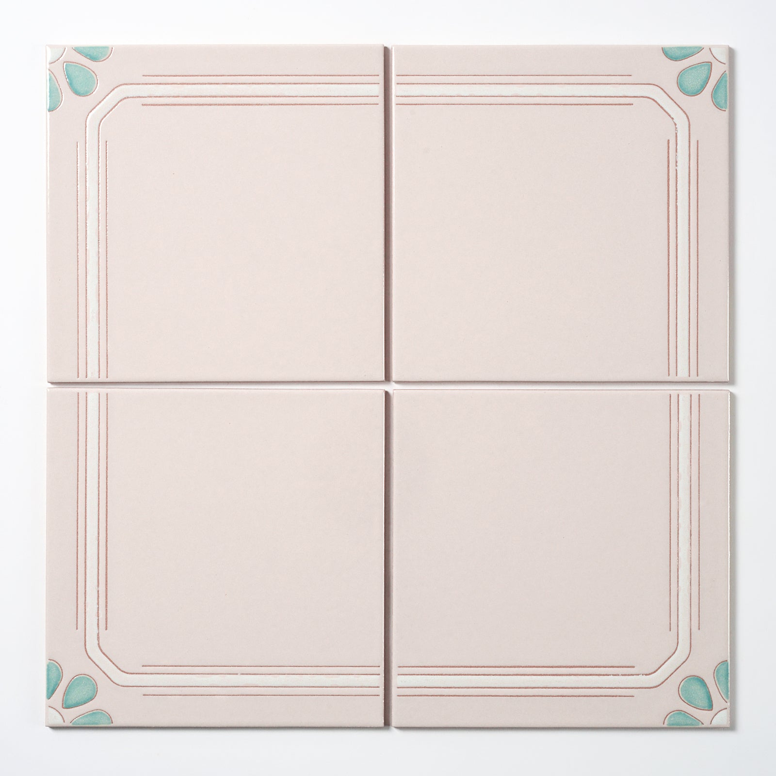 1980s "Connecticut" Italian Floral Floor Tile – Vintage Tile Shop