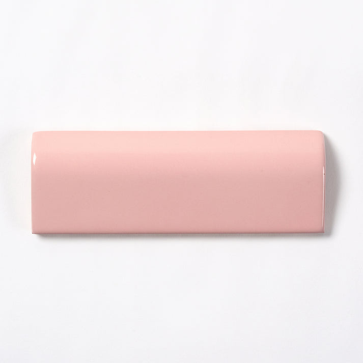 1960s Vintage Pink Bullnose Mud Cap Tile – Vintage Tile Shop