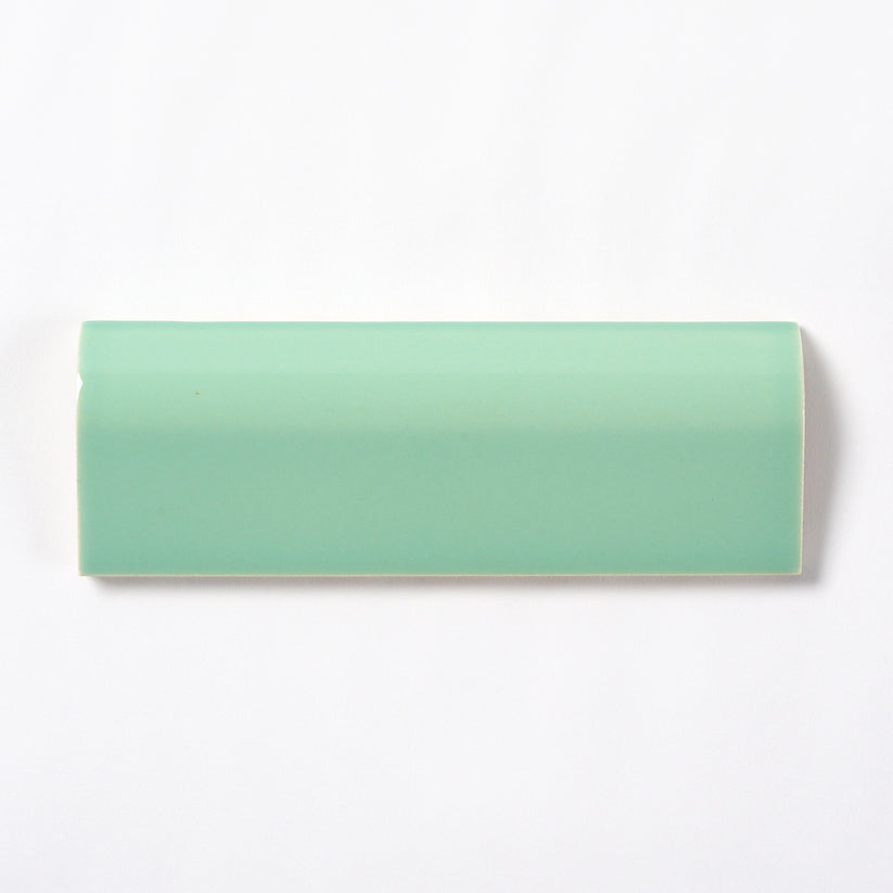 1960s Vintage Mint Green Bullnose Mud Cap Tile – Vintage Tile Shop