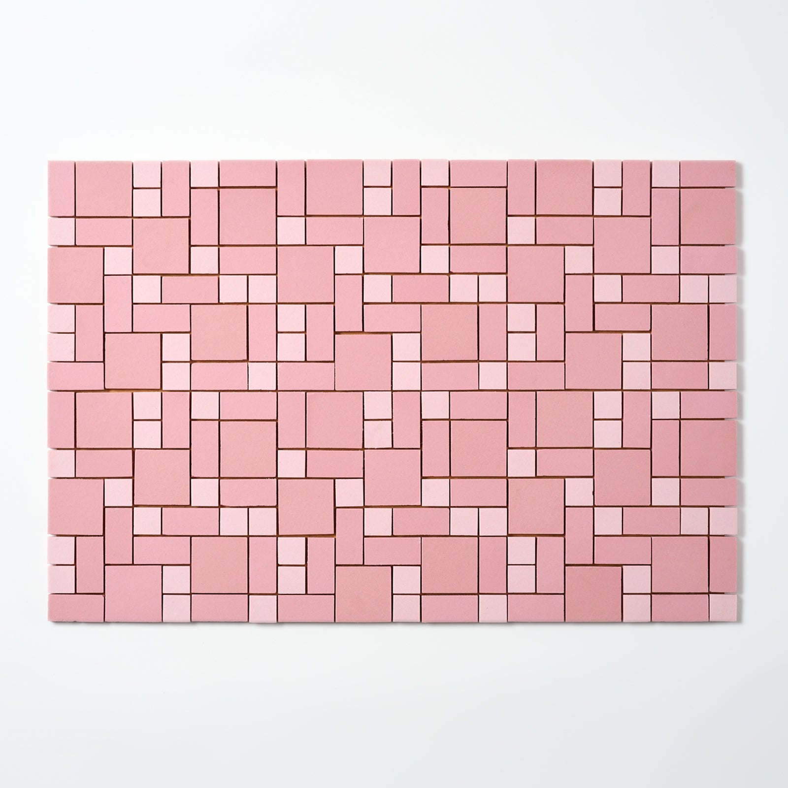 Mosaic Tile Co. 1960s Pink Random Floor Tile – Vintage Tile Shop