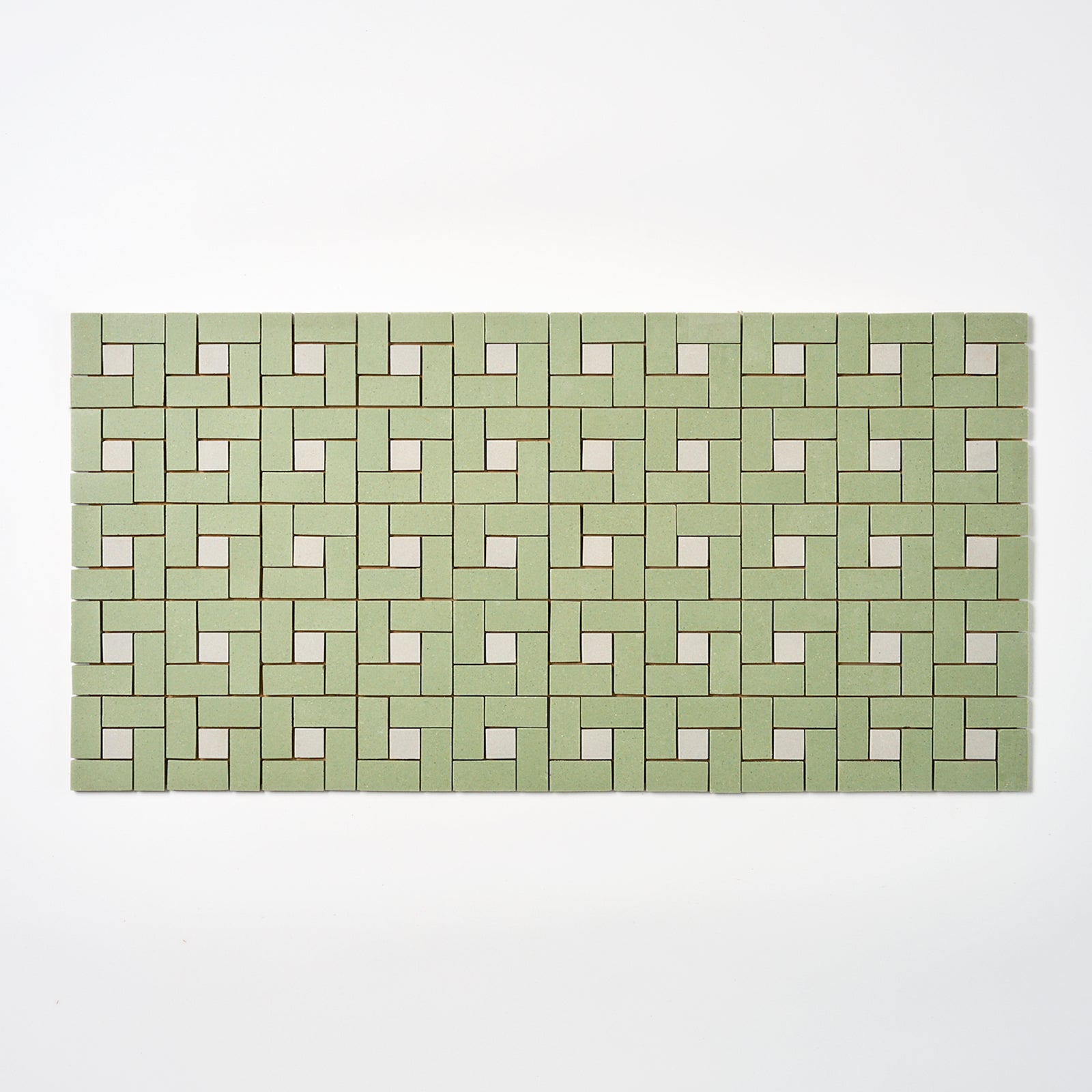 1960s Green & Gray Spiral Floor Tile, 12 Sq Ft Available – Vintage Tile ...