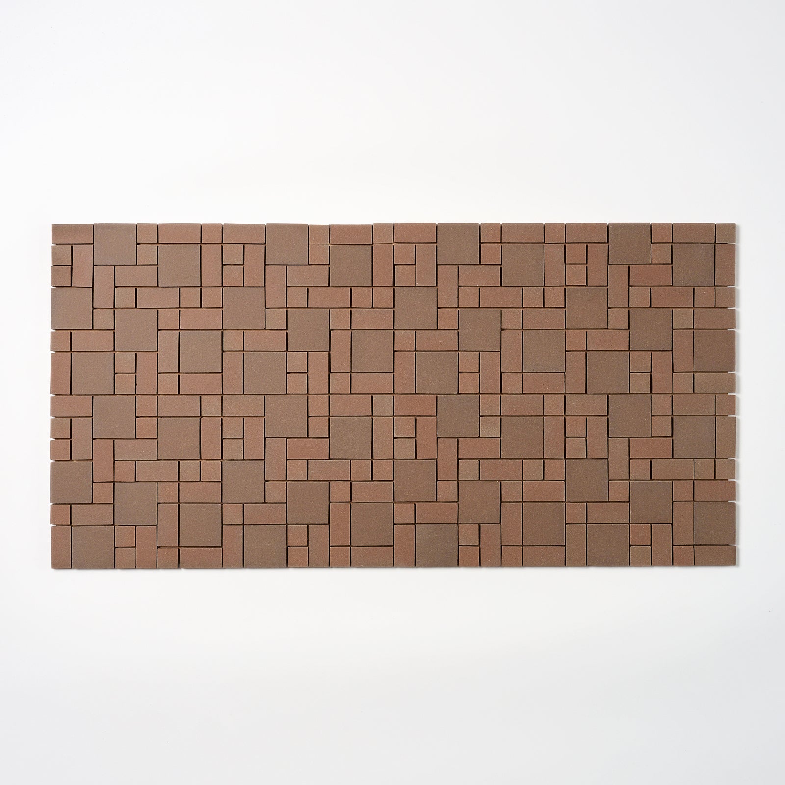 Olean Tile 1950s R. Brown Block Random Floor Tile – Vintage Tile Shop