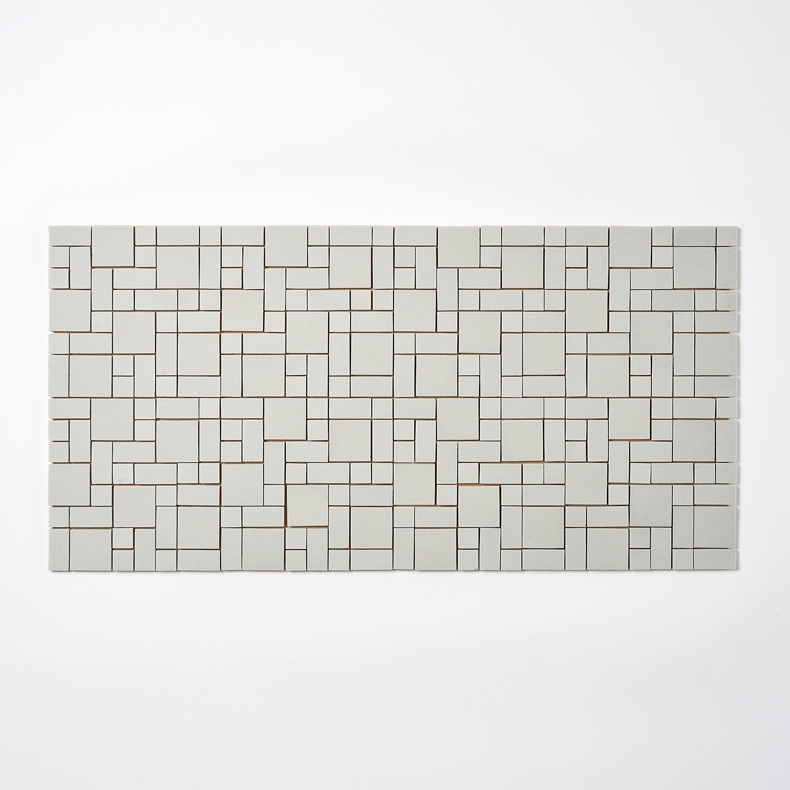 Olean Tile 1950s Light Gray Block Random Floor Tile – Vintage Tile Shop