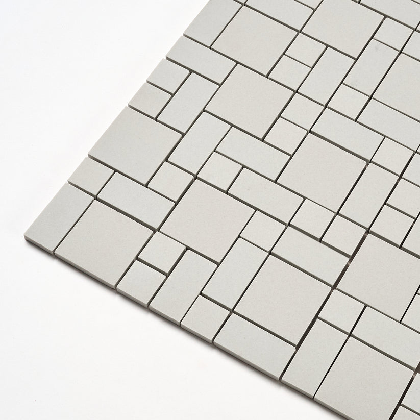 Olean Tile 1950s Light Gray Block Random Floor Tile, 57 Sq Ft Availabl ...