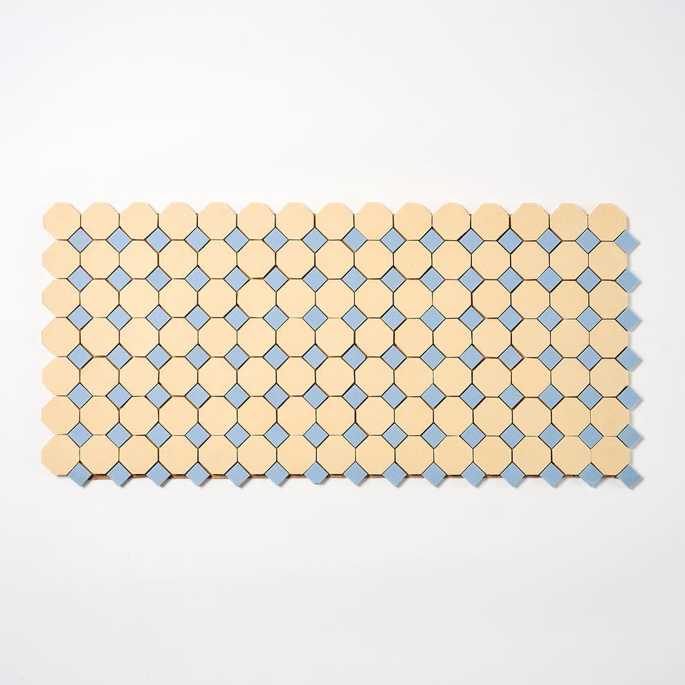 Newtown Tile Co. 1940s Yellow Octagon Floor Tile, 17 Sq Ft Available ...