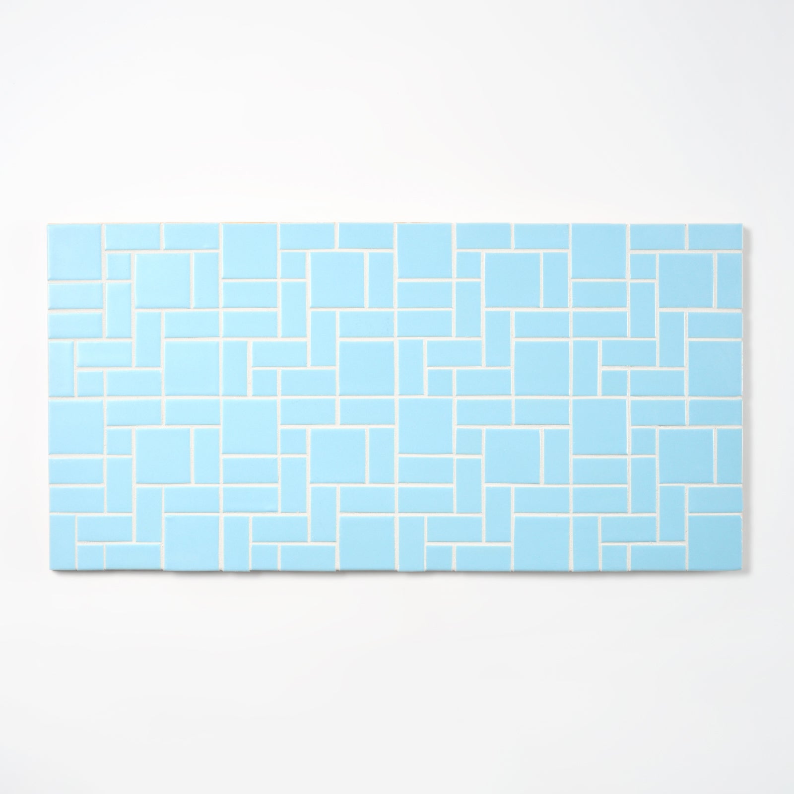 Spartan 1940s Matte Blue Block Random Floor Tile – Vintage Tile Shop