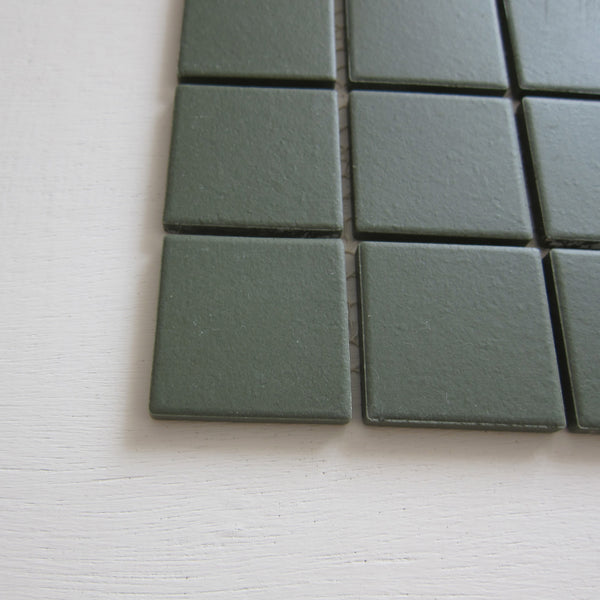 Vintage Green Porcelain Floor Tile – Vintage Tile Shop