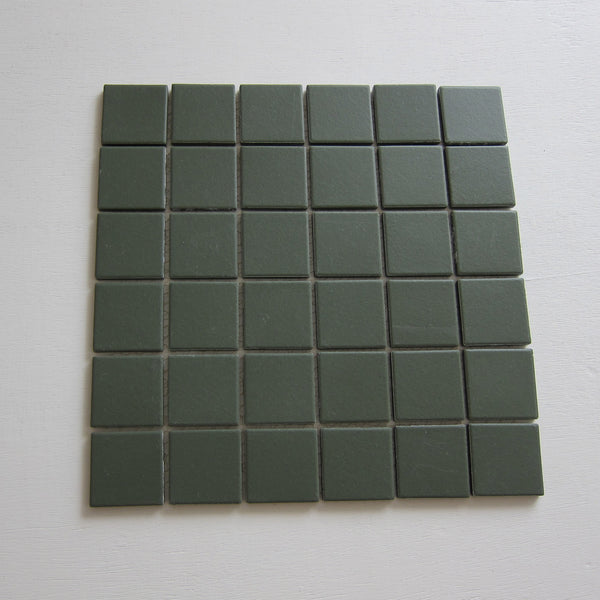 Vintage Green Porcelain Floor Tile – Vintage Tile Shop