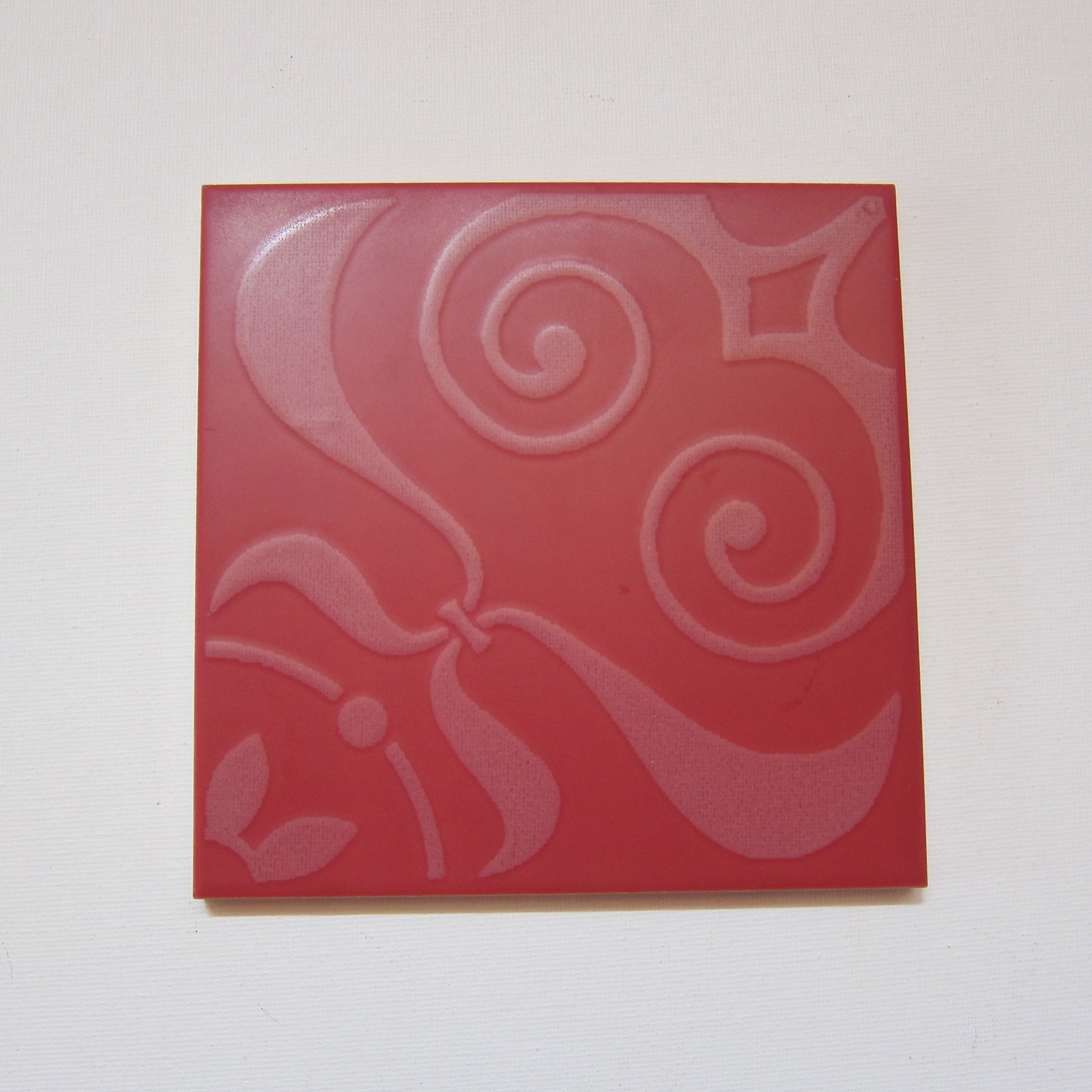 Vintage Neoclassical Red Floor Tile – Vintage Tile Shop